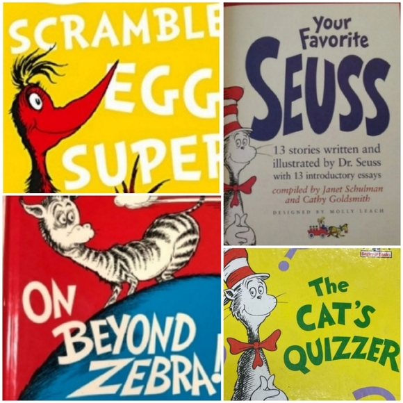 Dr. Seuss | Other | Dr Seuss Bundle Of 4 Collectible Books | Poshmark